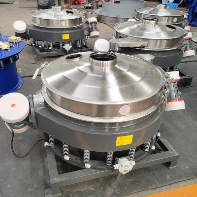 China Straight-Flow Vibratory Screening Machine and Professional for Safe Filtration of Powder and Granular Materials for sale