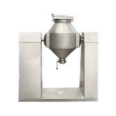 China Double Cone Blender featuring unique double conical rotating body for powder mixing in pharmaceutical chemical food and feed production for sale