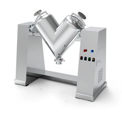 China Industrial V Type Powder Mixer Designed for Short Mixing Time and High Uniformity in Powder and Granule Processing Applications for sale
