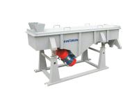 China Carbon Steel Linear Classifying Screen Sieve for Wood Chip 1000x2000mm for sale