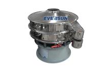 China Carbon Steel Round Vibrating Sifter 2-500 Mesh Metal Grain Screening Machine with 0.25-4.5KW Power Range for sale