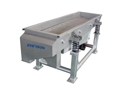 China Plastic Granule Linear Vibrating Screen Sifter Vibro Sieve Separator for sale