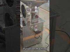 Stainless steel universal pulverizer, medicinal material grinding machine, grain grinding machine