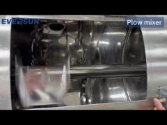 High-speed Fiber Material Plow Blade Mixer Purple Sweet Potato Starch Mixing Equipment