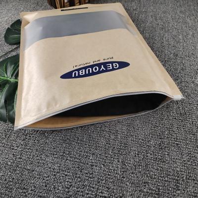 China T-Shirt Polyethylene Plastic Clothing Zipper Bag Resealable Custom Frosted for sale