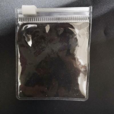China PVC Jewelry Zipper Bags Transparent Waterproof for Earrings Accessory for sale