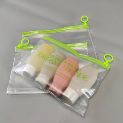 China Waterproof Lightweight Zipper Plastic Storage Bag with Solid Pattern for sale