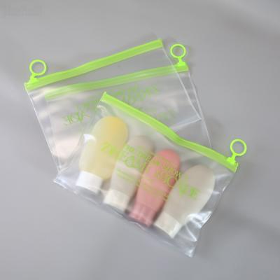 China Waterproof Lightweight Zipper Plastic Storage Bag with Solid Pattern for sale