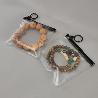 China Transparante kunststof sieraden ritszakken antistatisch stofdicht Te koop