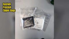 Custom Frosted Plastic Bags For Clothing Shipping