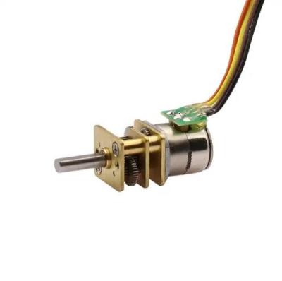 Cina 3V 5V 6V DC Micro Precision Stepper Motor brush 10MM Low Noise Tiny Stepper Motor in vendita