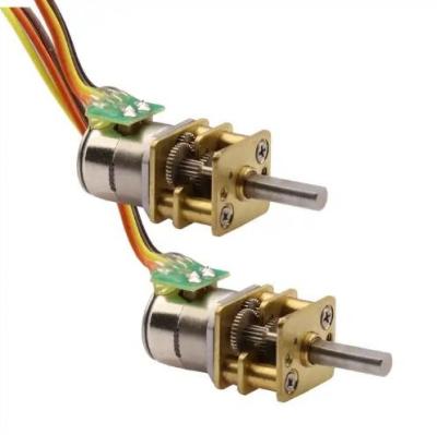 Cina 3V 5V 6V DC Micro Precision Stepper Motor brush 10MM Low Noise Tiny Stepper Motor in vendita