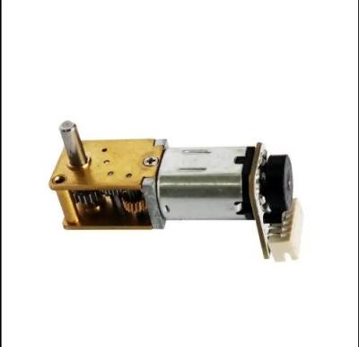 Cina 3V - 12V Micro brushed DC worm gear motor 12mm High torque Low speed N20 in vendita
