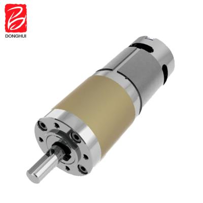 Cina 10W - 100W DC Motore di ingranaggi planetari 12V / 24V con lunghezza di albero personalizzata in vendita