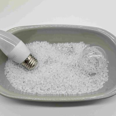 China Baixa toxicidade por fumo Difusão de luz reduzida PC UL94 V0 PC Pellets Halogen Free for sale