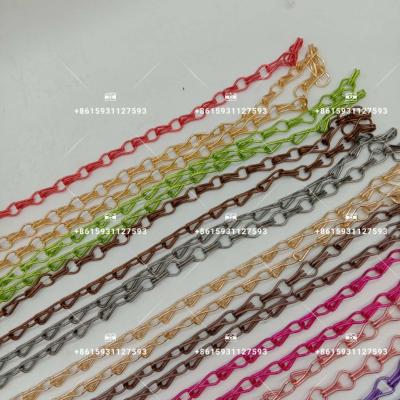 China Anodized chain link Curtain / Decorative metal chain link mesh curtain for sale
