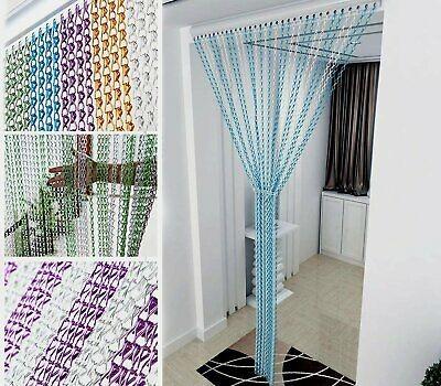 China Chain Link Curtain / Chain Fly Screen For Home Decor Indoor Metal Decorative Mesh hook mesh for sale