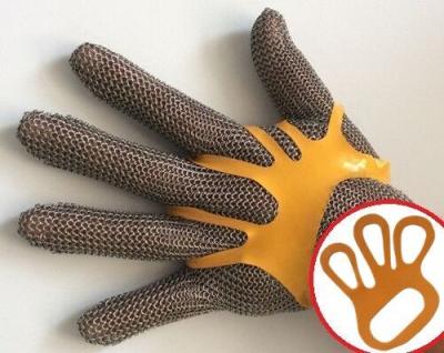 China stainless steel gloves hands safe protection high security butcher cut resistance for sale