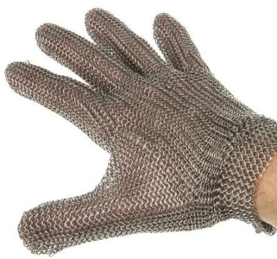 China stainless steel metal mesh cut resistant gloves protection Cut Proof Stab Resistant Stainless Steel Metal Mesh Butcher G for sale