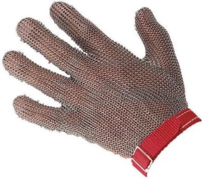 China Cut Proof Resistant Butcher Glove Anti-stab Stainless Steel Mesh Safety Glove for sale