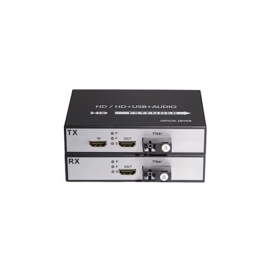 China 1080P HDMI Over Fiber Optic Extender Kit with Local HDMI Loopout for sale