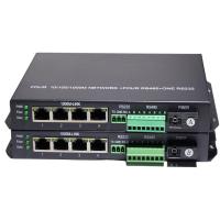 Quality RS485 Fiber Optic Transceiver 4 Channel RS485 Fiber Optic Converter with 4 for sale