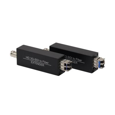China Mini 3G-SDI to Fiber Optic Extender SDI Over Fiber Converter Transmitter and Receiver Set 1080P Full HD for sale
