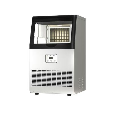 China BLG Factory Supply Commercial Cube Ice Making Maker Machine 50kg Per Day Energy Saving Fully Automatic Coffee Shop Bar Square for sale