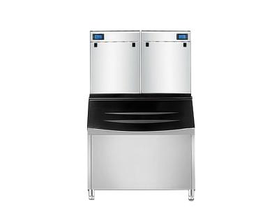 China BLG High Quality 1000kg Automatic Ice Machine Ready 12-15 Minutes Commercial Kitchen Refrigeration Equipment of Bar/shop Office for sale