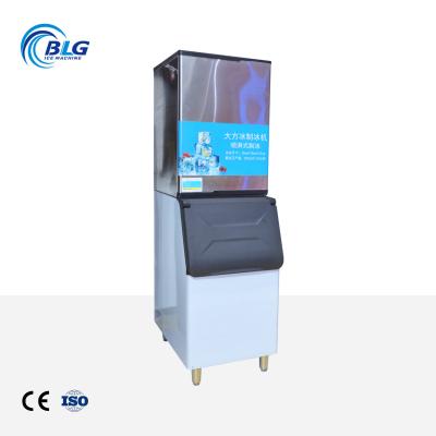 China BLG Commercial Compact Ice Maker 200kg Ice Storage Capacity 105 Kg Water Spray Automatic Full Cube Ice Maker for Sale for sale