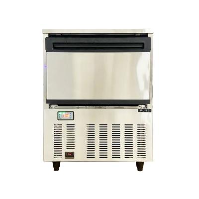 China BLG 40kg Ice Storage Capacity Large Large Cube Ice Maker 80 Kg Water Spray Commercial Compact Ice Machine for Sale/shop for sale
