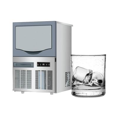 China BLG Commercial 100KG/24H Fully Automatic Integrated Spray Cylindrical Ice Machine 20KG Storage 220V Gourmet Ice  Compressor for sale