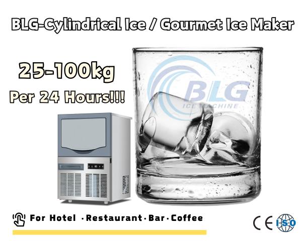Quality Gourmet Ice Maker 36kg/24hours Automatic Ice Maker Machine Commercial for sale