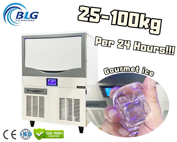 Quality Gourmet Ice Maker 36kg/24hours Automatic Ice Maker Machine Commercial for sale
