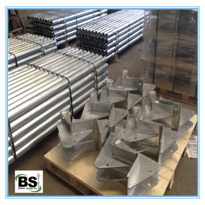 China hot sale ground helical screw anchor or piers with high quality for sale