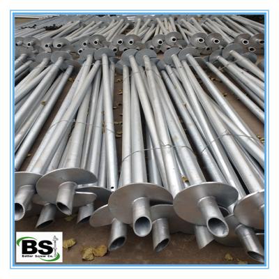 China The Round Helical foundation screw pile for sale