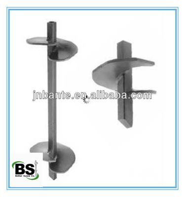 China galvanized Marine Embedment helical piers for sale