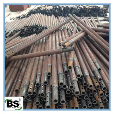 China Round Shaft Helical Ground Pile Ground Anchor for Wooden House for sale