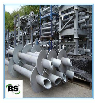 China Helical screw push piers for sale