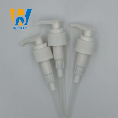 China 28mm de 24mm Witte van de de Pompautomaat van de Handlotion Fabrikant Screw On Te koop