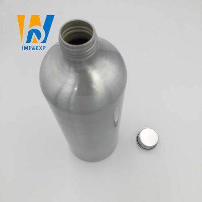 Cina 1 litro 1,5 litri bottiglia di profumo di alluminio da 2 litri con la ricarica della lozione del cappuccio in vendita
