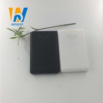 Cina La carta di credito antibatterica riutilizzabile di rettangolo modella il prodotto disinfettante esile della mano spruzza lo spruzzo della bottiglia di 20ml 15ml in vendita