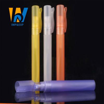 China De Lossing van het de Handdesinfecterende middel 0.14CC van alcoholpen spray bottle 10ml voor het Afweermiddel van de Zeepmug Te koop