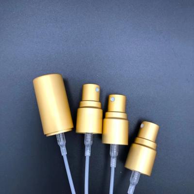 Китай 22-400 13/415 точных насосов спрейера тумана с длинным алюминием золота крышки сопла продается