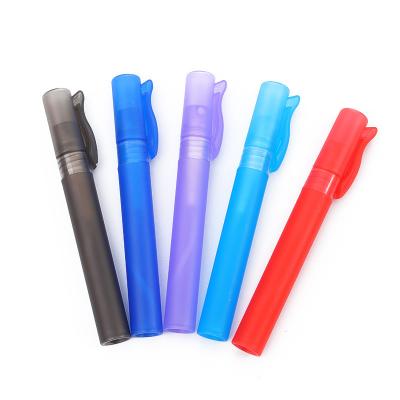 China Custom Printed Hand Sanitizer Spray Pen With Logo 05Oz Disinfection Semi Transparent for sale