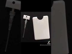 15ml 20ml perfume credit card pocket bottle spray