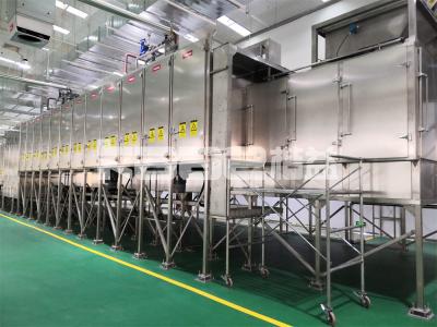 China Máquina de secagem por transporte de gás Secadora de camadas múltiplas Secadora de correia de malha de transporte para milho de grãos à venda