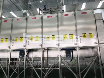 Cina Convogliatore d'aria forzato in acciaio inossidabile industriale asciugatrice asciugatrice a microonde per erbe foglie di tè in vendita