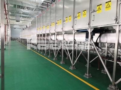 Cina Convogliatore d'aria forzato in acciaio inossidabile industriale asciugatrice asciugatrice a microonde per erbe foglie di tè in vendita