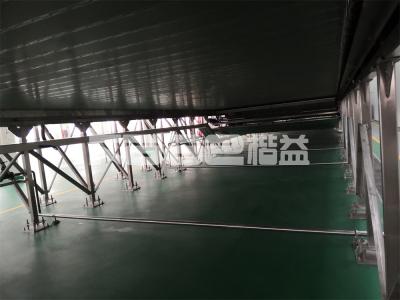 Cina Asciugatrice per ortaggi di grande capacità con trasportatore continuo Asciugatrice per ortaggi per asparagi in vendita